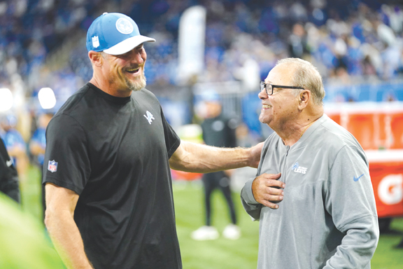 Head coach Dan Campbell shakes up Detroit Lions’ staff on defense ...